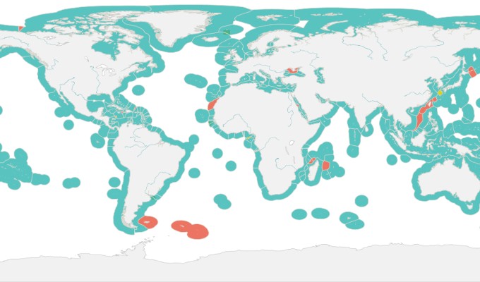 Exclusive Economic Zones and Territorial Seas | Copernicus Marine Service