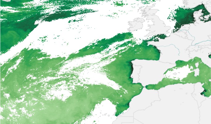 North Atlantic Ocean Colour Plankton, Reflectance, Transparency and ...