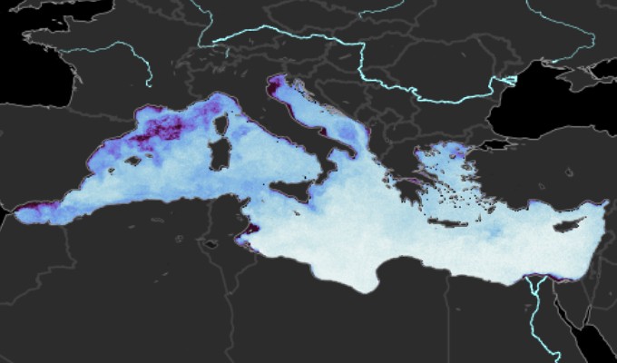 Mediterranean Sea, Bio-Geo-Chemical, L4, monthly means, daily gapfree ...