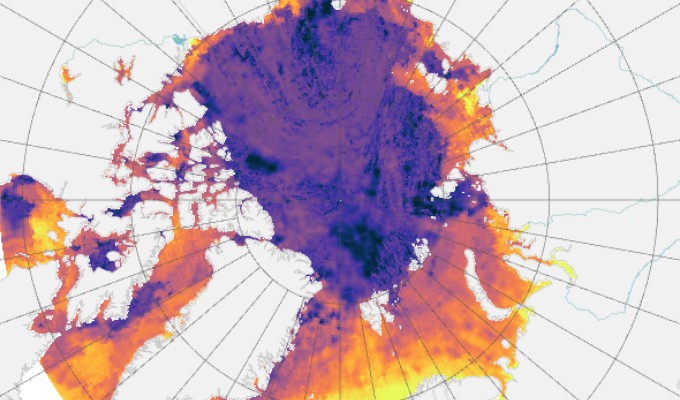 Arctic Ocean - Sea and Ice Surface Temperature REPROCESSED | Copernicus ...