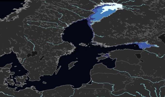 Baltic Sea - Sea Ice Concentration and Thickness Charts | Copernicus ...
