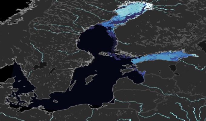 Baltic Sea - SAR Sea Ice Thickness and Drift, Multisensor Sea Ice ...
