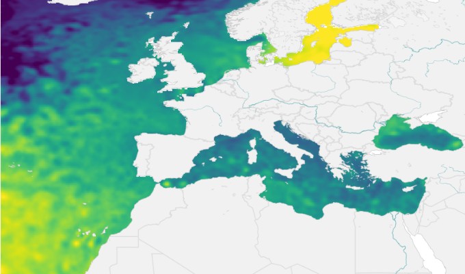 European Seas Gridded L 4 Sea Surface Heights And Derived Variables ...